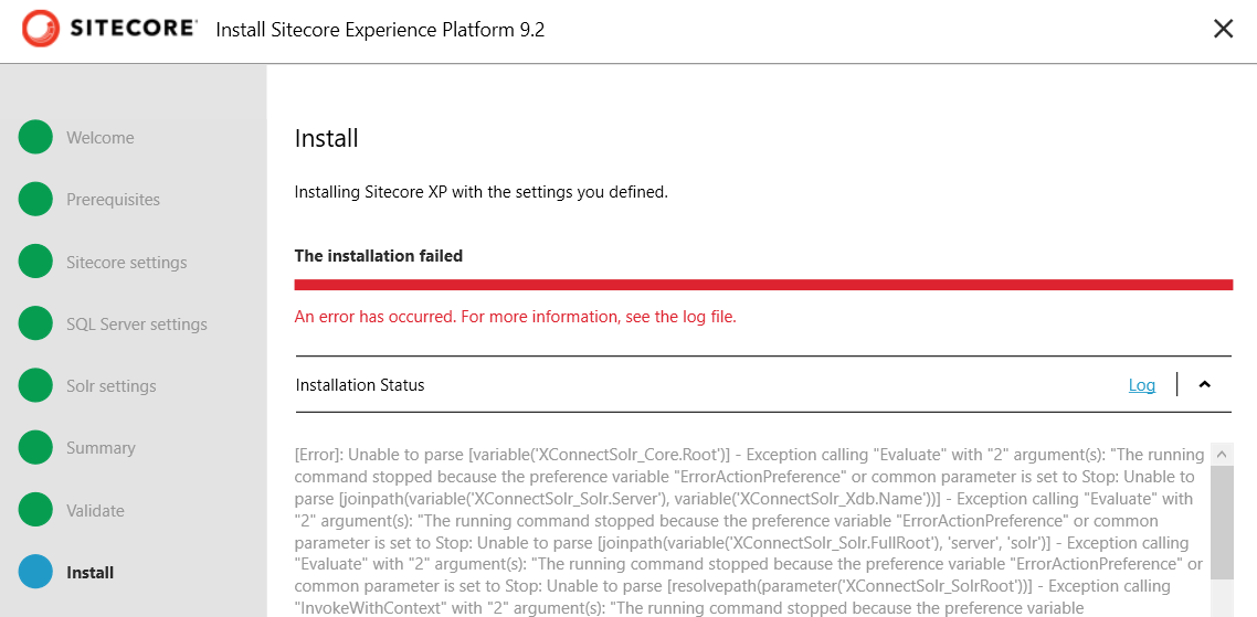 Sitecore Installation Assistant – Setup default values – Let`s Share